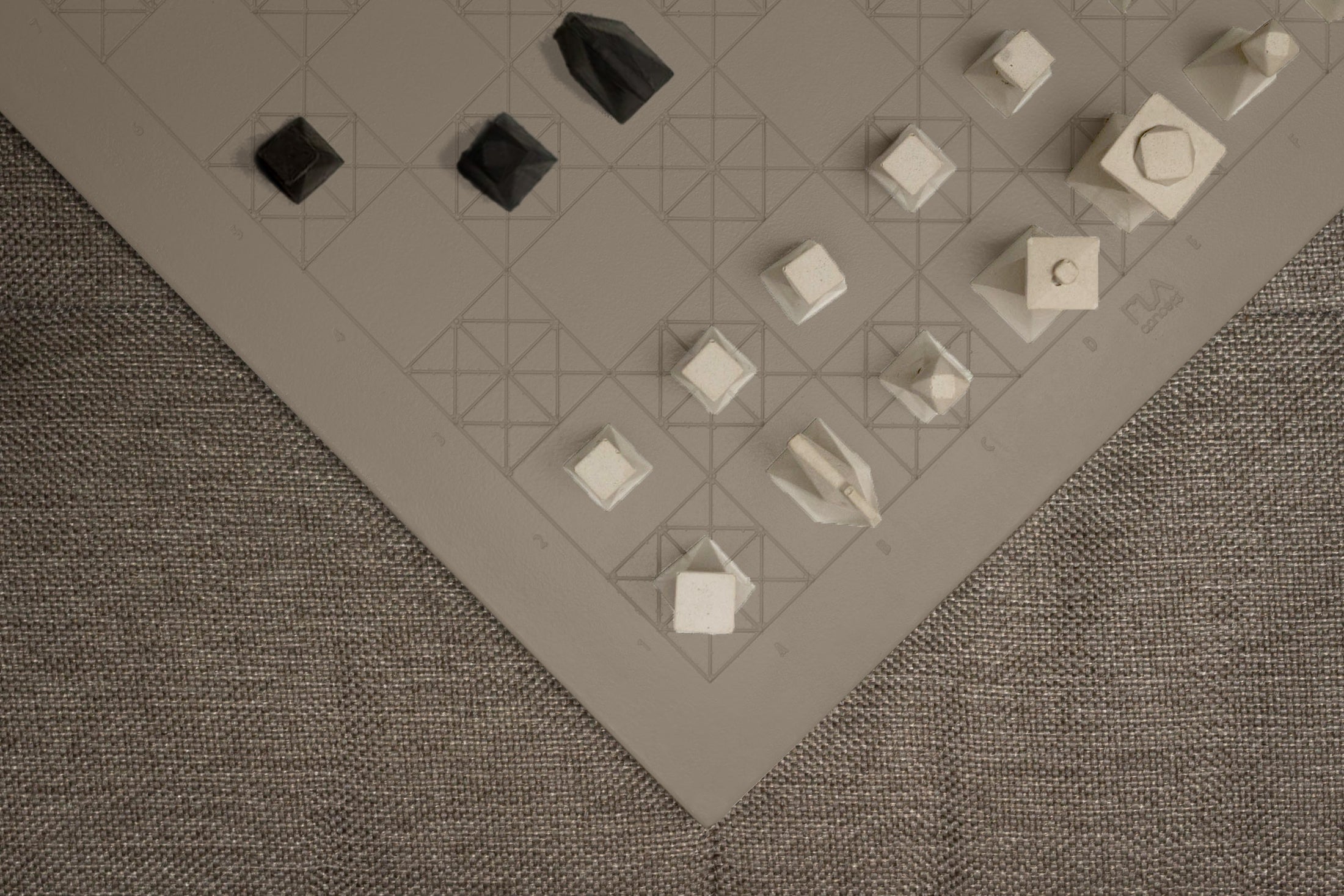 Concrete Matte Chess Set - Modern Chess Pieces - Luxury Chess ...